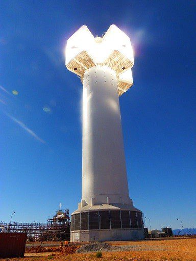 !KHI CONCENTRATED SOLAR POWER (CSP) TOWER - JG Afrika